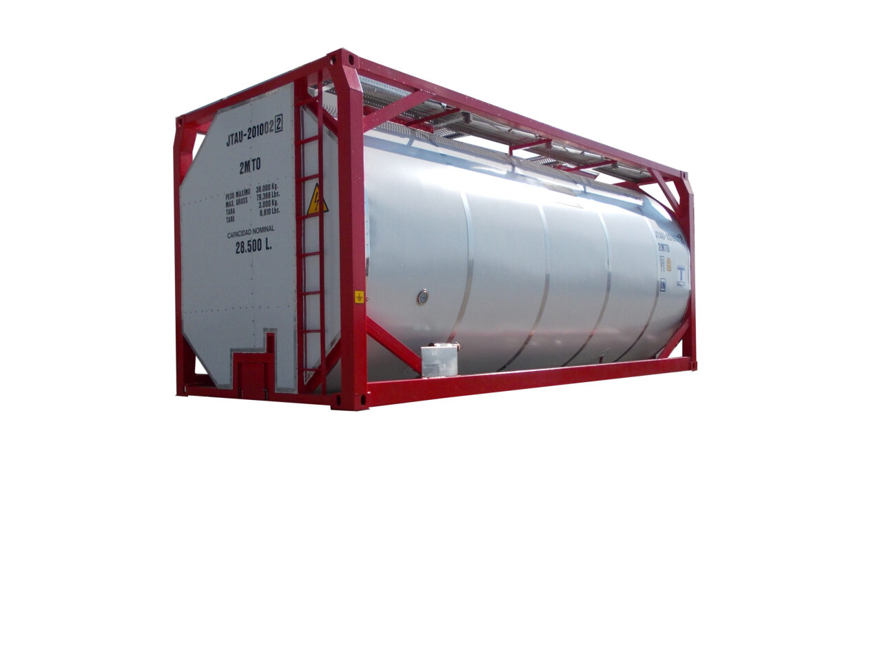 Multitank - Contenedor cisterna 20' para transporte productos alimenticios